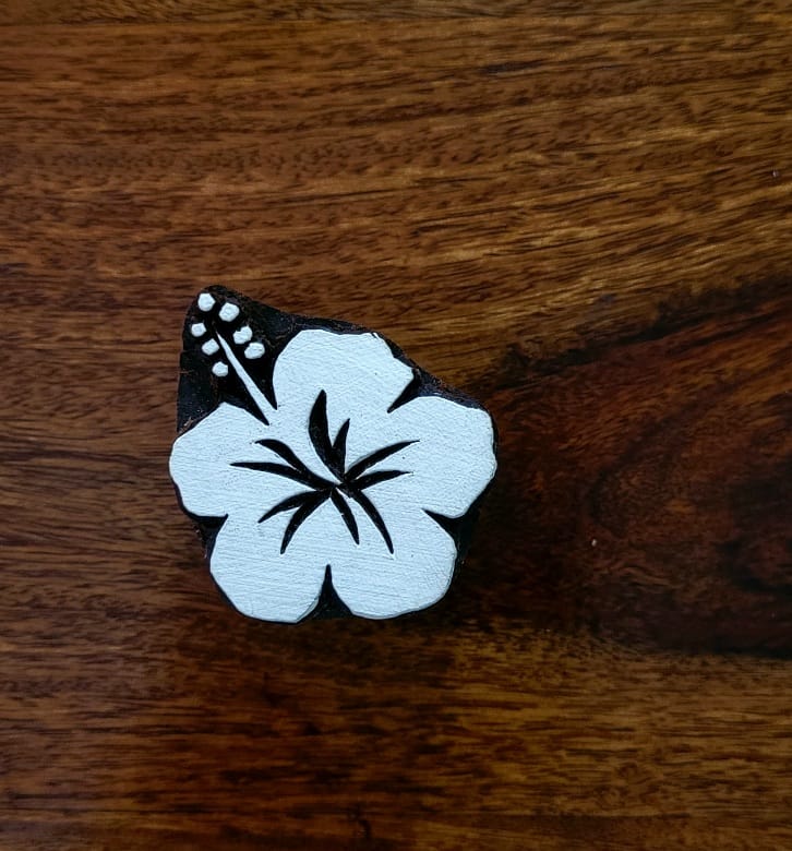 Wood Hibiscus Flower NOVICA Hibiscus Wood Cross Sculpture With Hand
